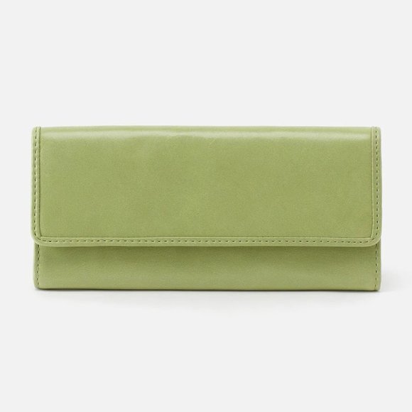 Bags | Nwt New Hobo Ardor Continental Wallet Seamist Leather Retired ...